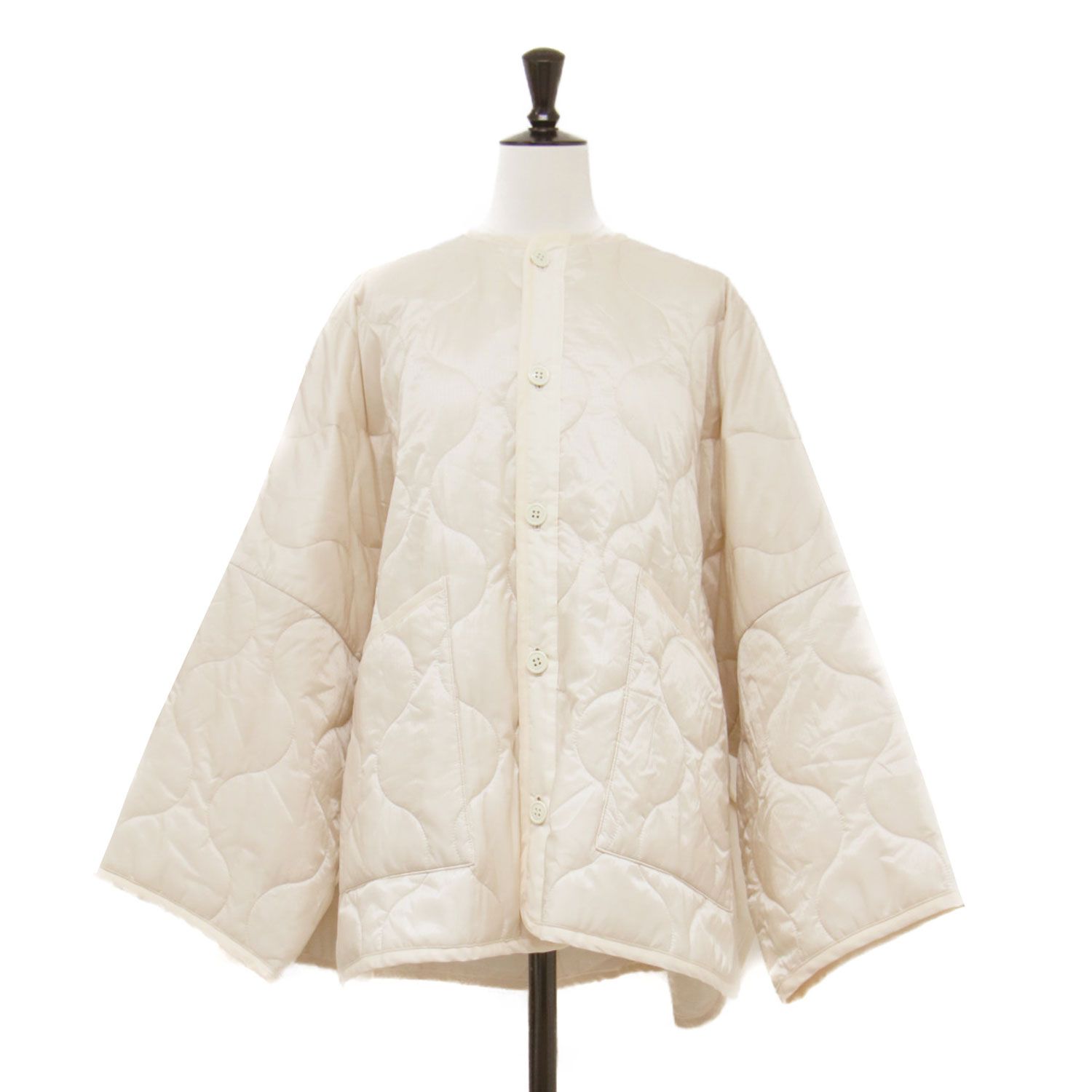 美品】HYKE ハイク ジャケット オフホワイト 白 サイズ:1(S) | 20秋冬