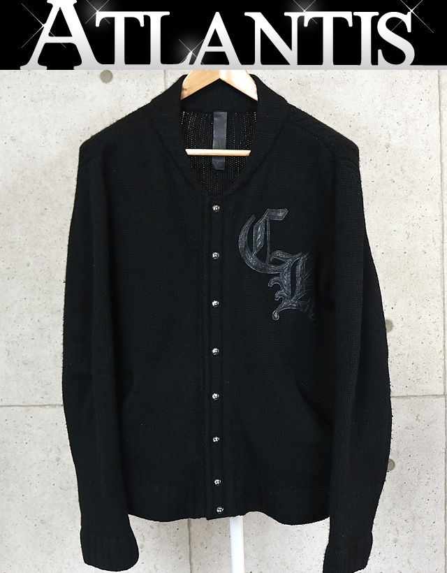 CHROME HEARTS 銀座店 クロムハーツ CHロゴ レザーパッチ クロスボタン