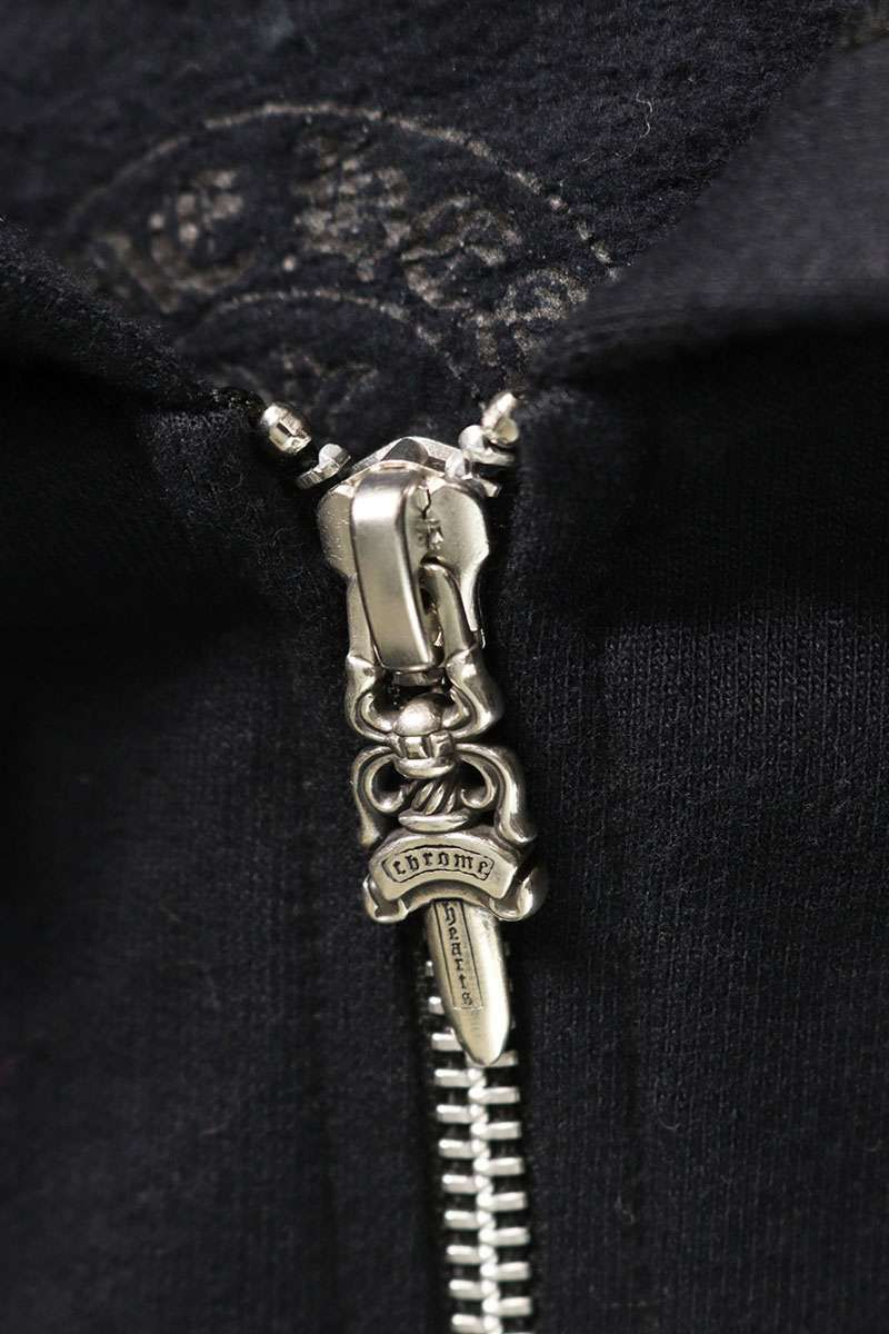 クロムハーツ SWTSHRT HD ZIP DEADLY DOLLダガージップパーカー メンズ