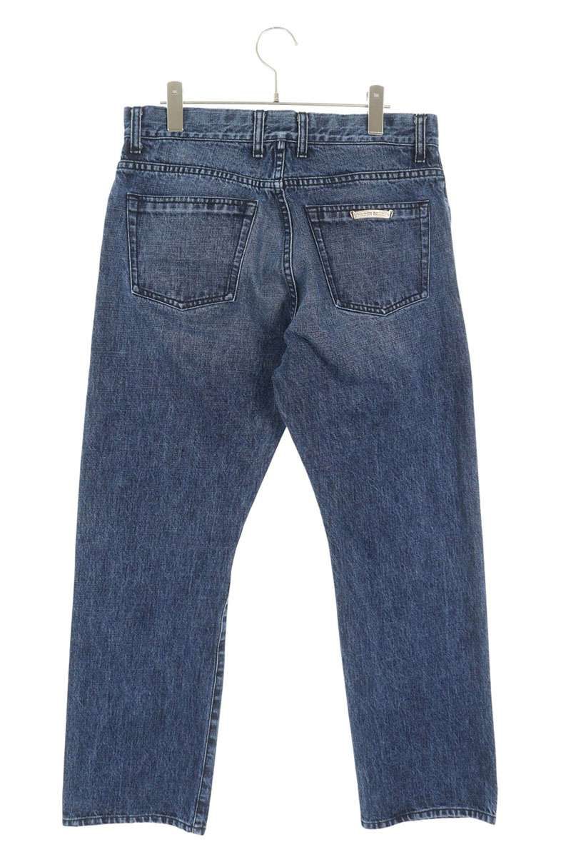 クロムハーツ JEAN STRTLG FBRC クロスボールボタンストレートデニム