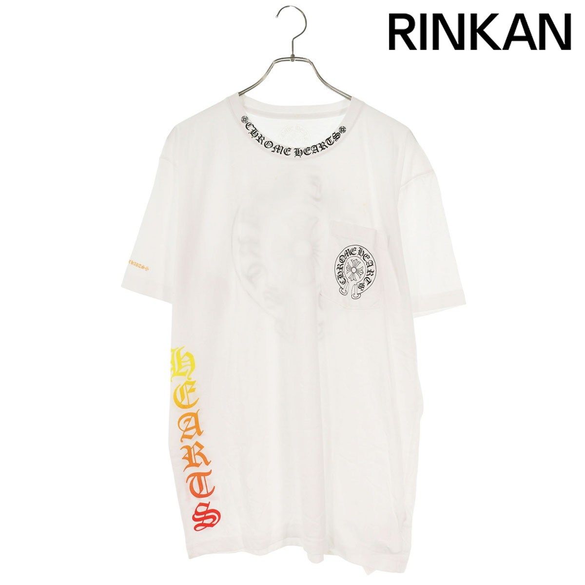 クロムハーツ CH T-SHRT 1 ネックプリントTシャツ メンズ XL ※12/28～1