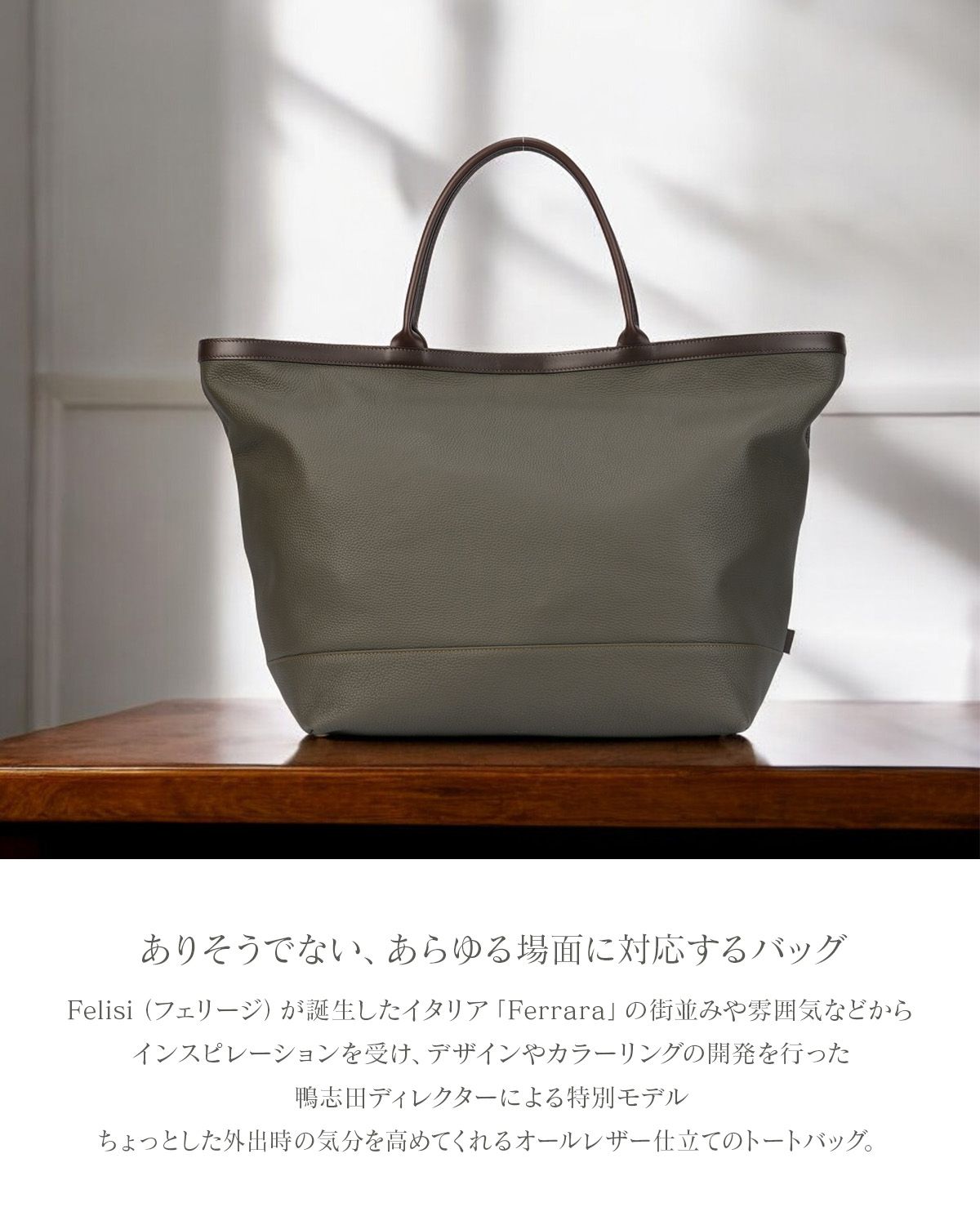 商品レビューで+5%｜フェリージ フェラレージ トートバッグ メンズ 本革 大容量 A4 B4 A3 Felisi Ferraresi 115000918 フェリージ フェラレージ トートバッグ メンズ 本革 大容量 A4 B4 A3