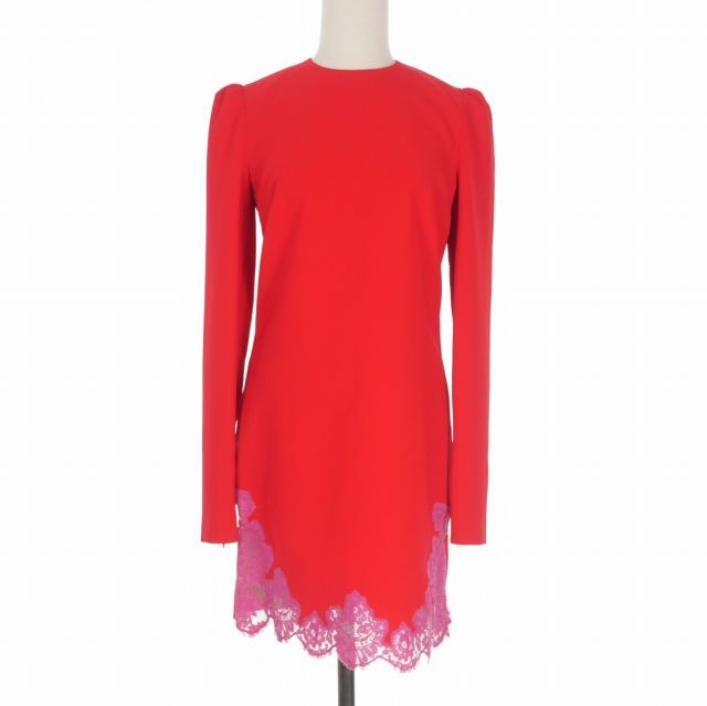 ディースクエアード DSQUARED2 23AW 24/7 Shift Dress レース切替