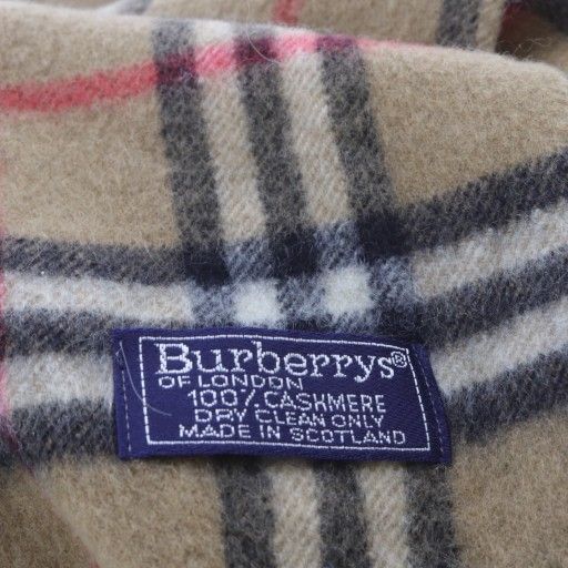 バーバリーズ Burberrys ノバチェック柄 マフラー ストール フリンジ