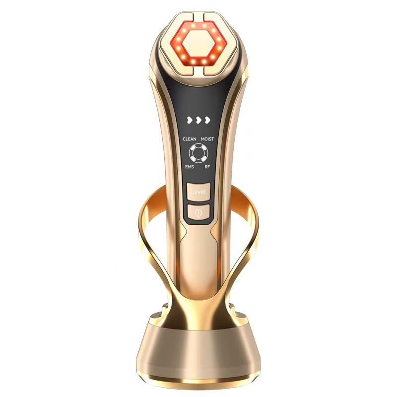 美顔器 1台多役 EMSイオン導入導出 RF美顔器（高周波）智能温度