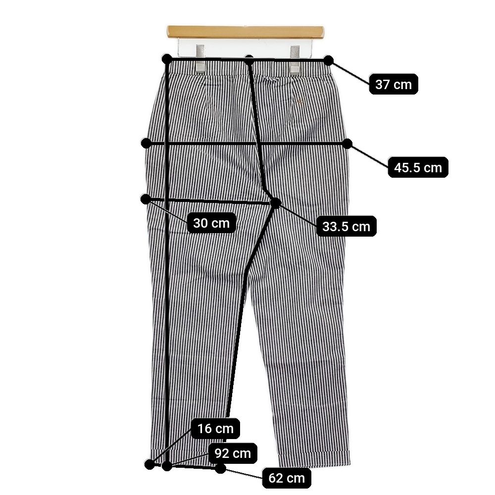 45R/45rpm 未使用 オックスストレッチのイージースリムパンツ 定価