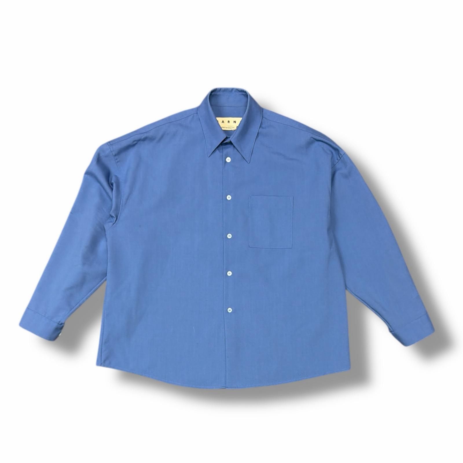 国内正規 MARNI トロピカルウールシャツ 長袖シャツ マルニ CUMU0061A0