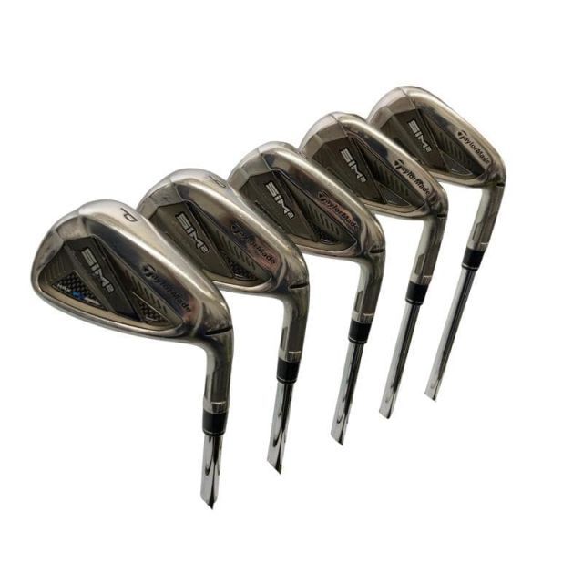 中古】 テーラーメイド SIM2 MAX 5S アイアンセット IR KBS MAX MT85