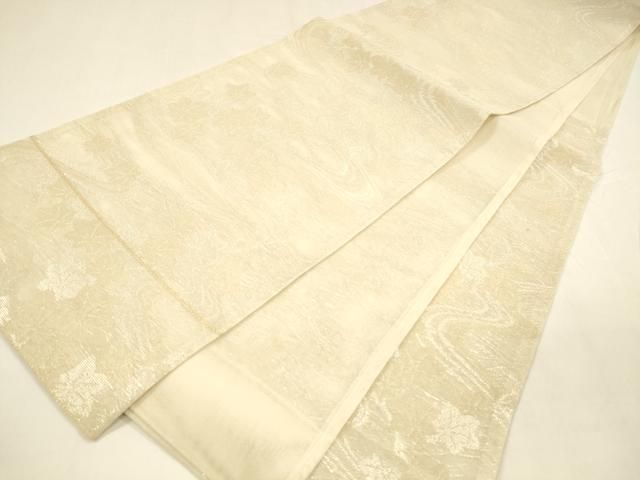 平和屋着物＊夏物 六通柄袋帯 竜田川 金銀糸 正絹 逸品 DABA0268cm