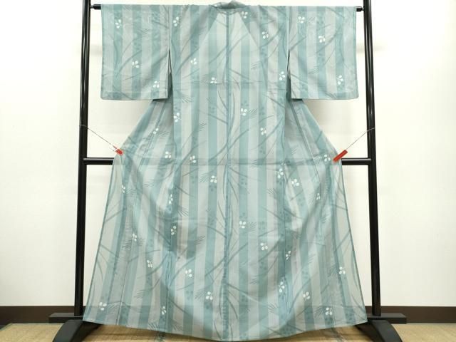 平和屋着物＊夏物　小紋　変わり縞　洗える着物　AABA6621jd 平和屋着物＊夏物 小紋 絽 縞 芒萩文 洗える着物 CABB2339ze - メルカリ