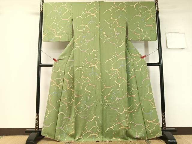 平和屋着物○上質な小紋 動物吉祥文 正絹 逸品 CABB5119vp - メルカリ