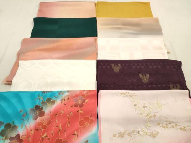 平和屋着物★和装小物　帯揚げ10枚　正絹　逸品　DAAV8183by 平和屋着物☆和装小物 帯揚げ10枚セット 正絹 逸品 DABA8303xg - メルカリ