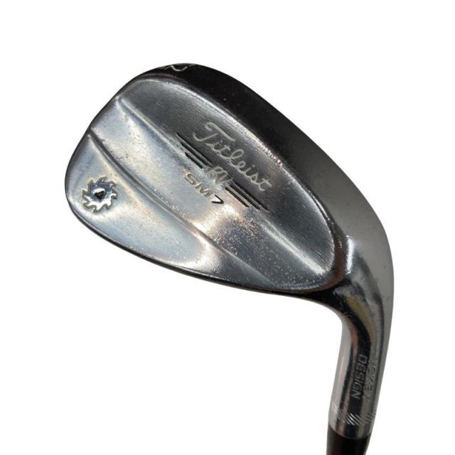 中古】 タイトリスト VOKEY SPIN MILLED SM7 ツアークロム 52°/08°F