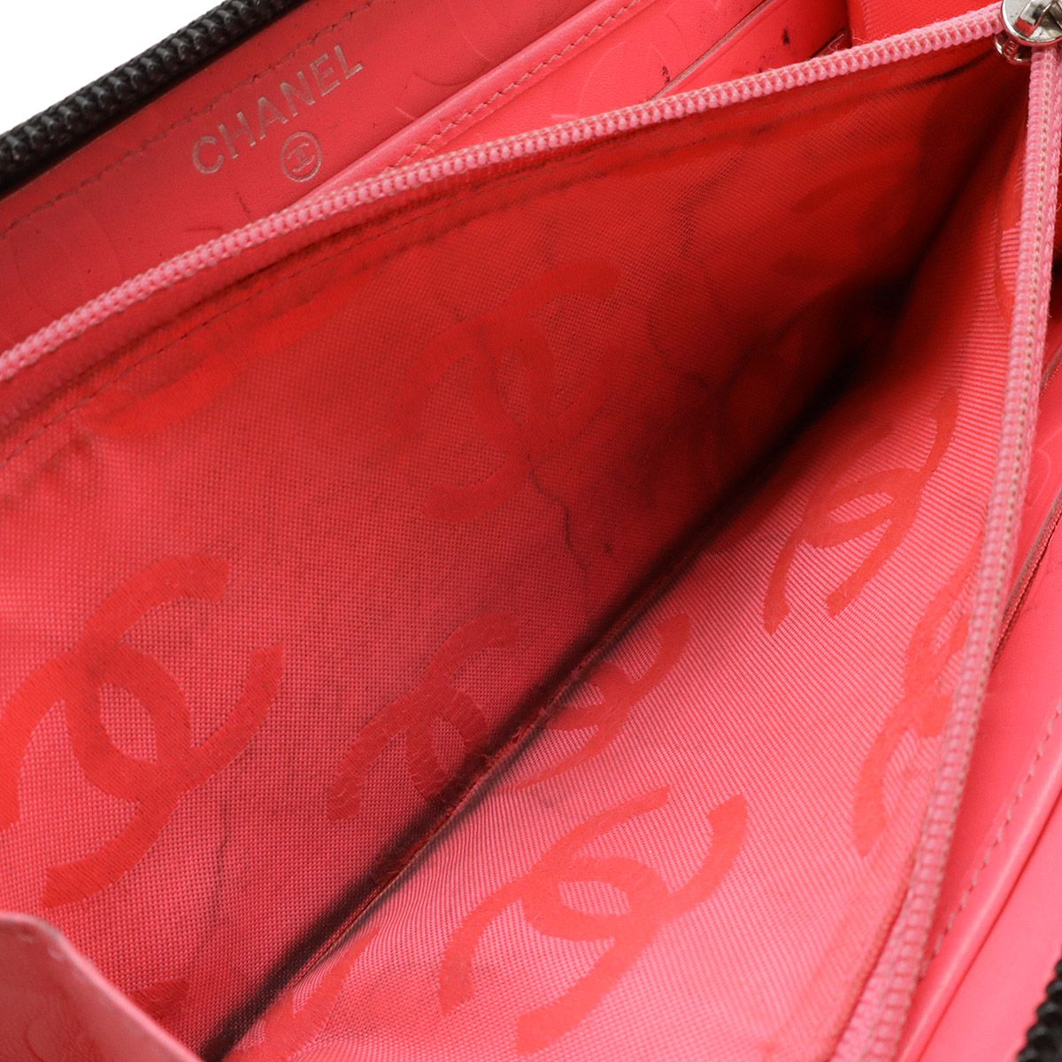 CHANEL シャネル カンボンライン ココマーク ラウンドファスナー 長