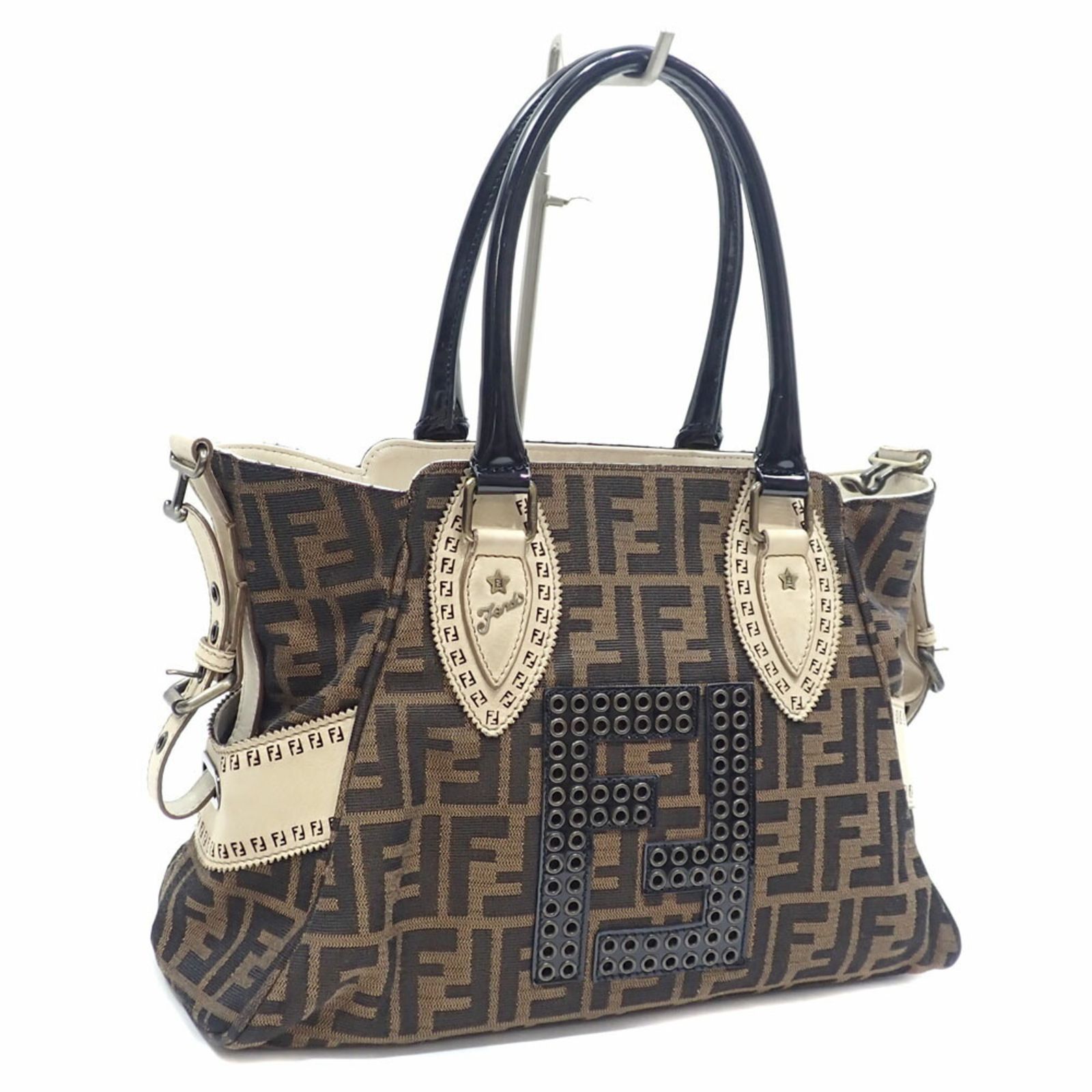 フェンディ(Fendi) フェンディ ハンドバッグ ズッカ レディース