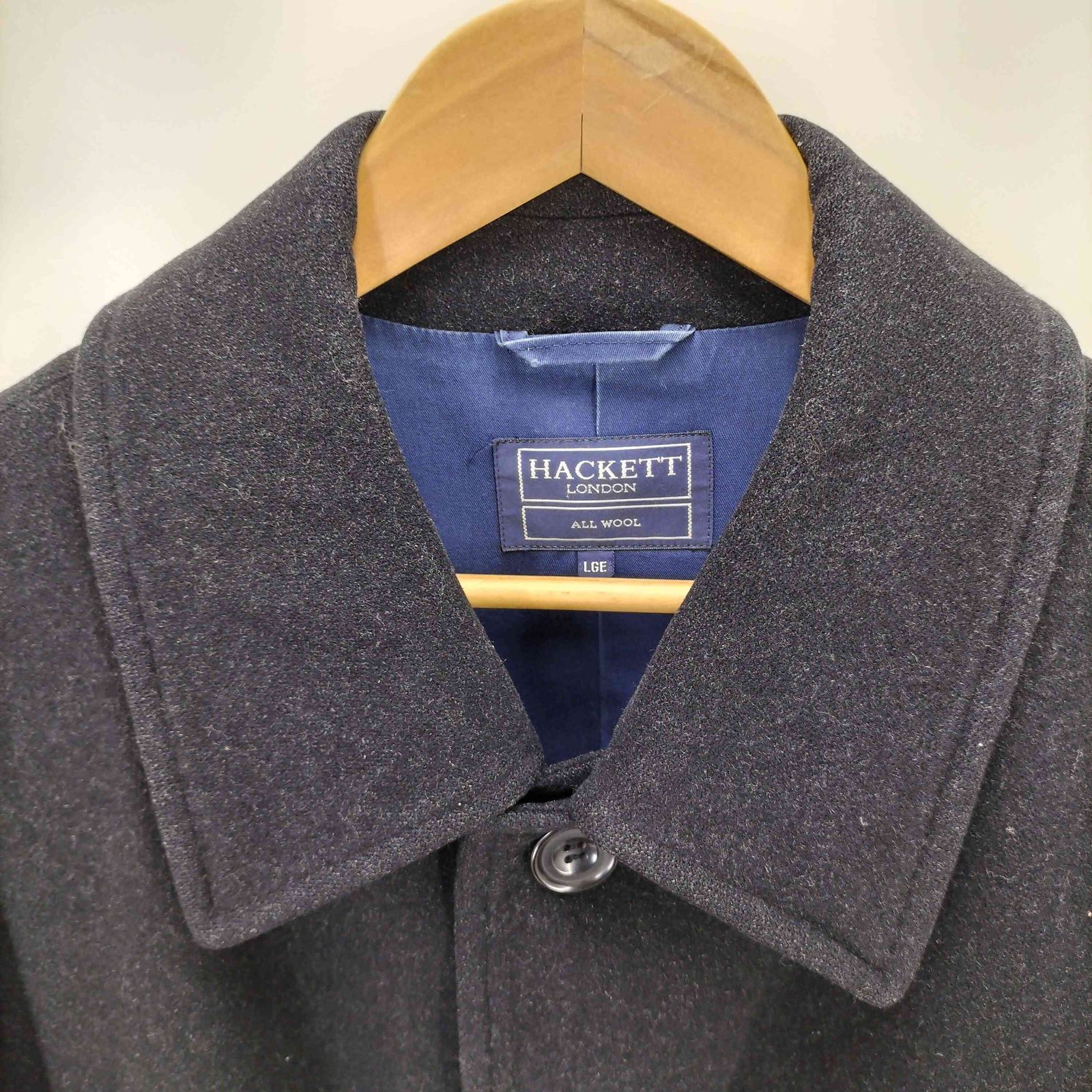 ハケットロンドン hackett london ウールハーフコート メンズ JPN：L