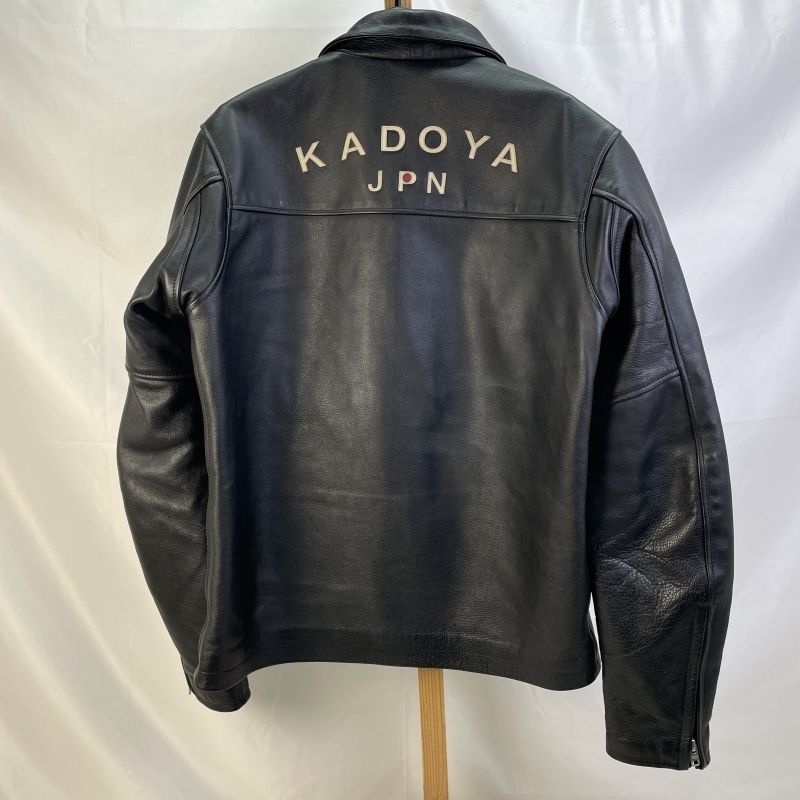 01w-5995 KADOYA カドヤ K'S LEATHER ケーズレザー シングルライダース