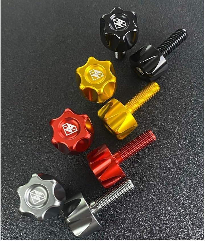 SEVEN EBISU CC110 クロスカブ カスタム サイドカバー ボルト パーツ 左右セット JA60 ネジ カスタムパーツ アクセサリー (ゴールド, M6) - メルカリ