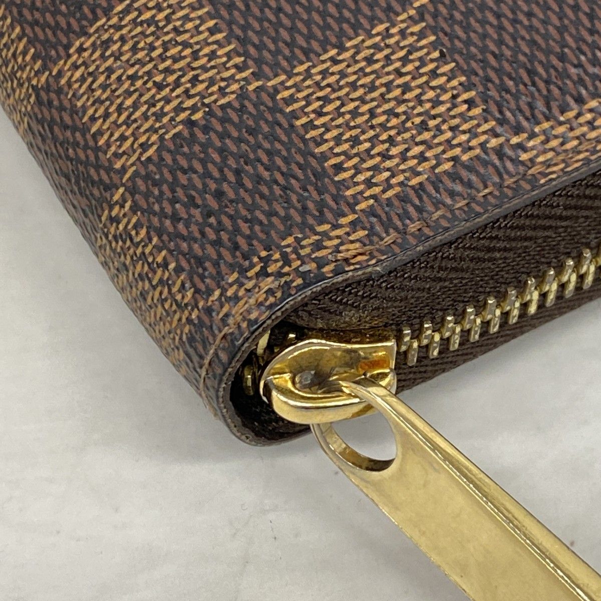 【5pb1504】ルイヴィトン 長財布 ダミエ ジッピーウォレット N41661 エベヌ【中古】メンズ レディース ユニセックス ☆SALE【5pd5294】ルイヴィトン 長財布 ダミエ ジッピーウォレット