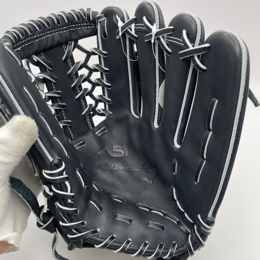 未使用】ミズノプロ A51 軟式用 内野手用 サイズ11 ブラック黒 右投げ