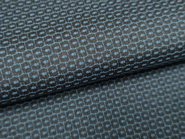 平和屋着物○極上 男性 本場大島紬 アンサンブル キングサイズ 100亀甲