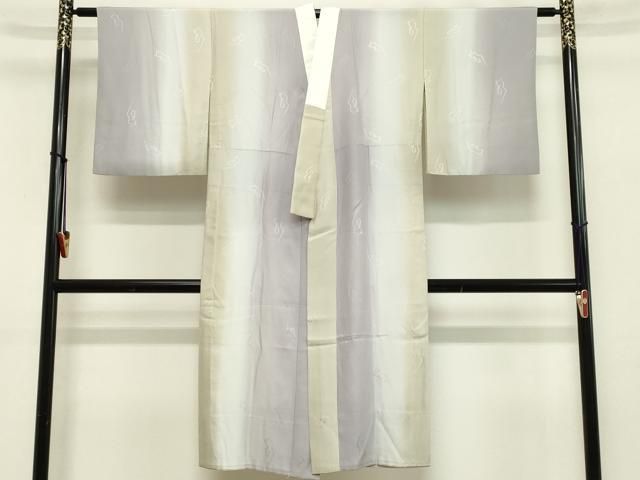 平和屋着物□長襦袢 無双仕立て 文字文 暈し染め 正絹 逸品 DABB2231cd