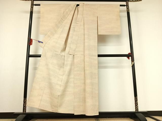 平和屋着物▽本塩沢 単衣 花尽くし文 正絹 逸品 AABF2754jh - メルカリ