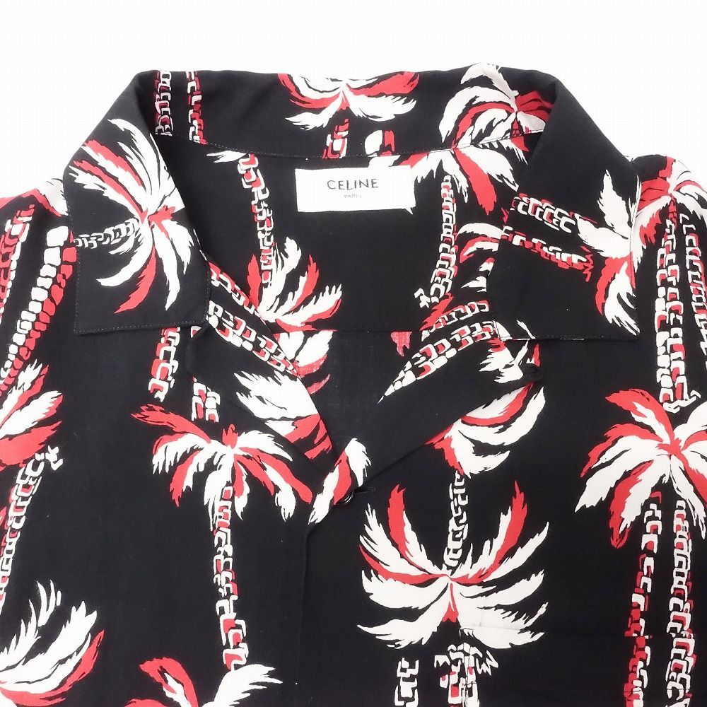 美品 23ss CELINE by Hedi Slimane セリーヌ エディ期 アロハ シャツ