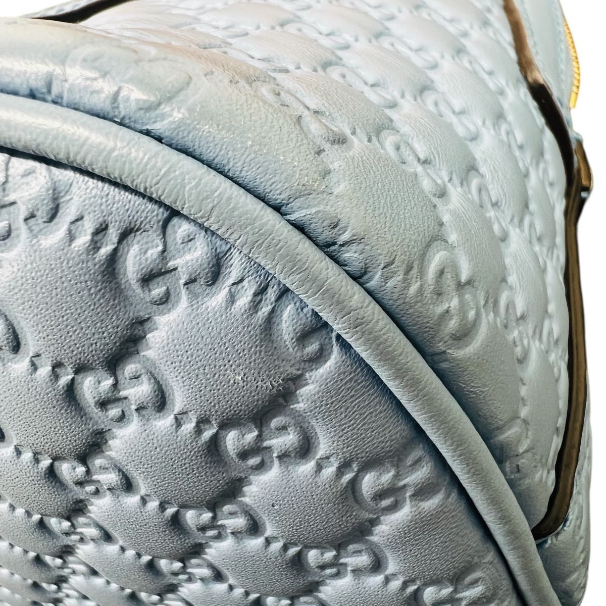 GUCCI 極美品 グッチ マイクロ グッチシマ 2WAY ハンドバッグ