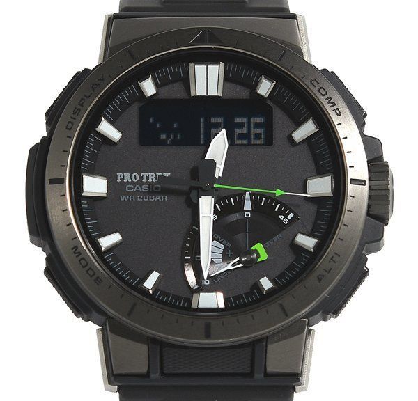 ★箱保付！極美品！CASIO カシオ PRO TREK プロトレック PRW-70Y-1JF Multifield Line マルチフィールド ...