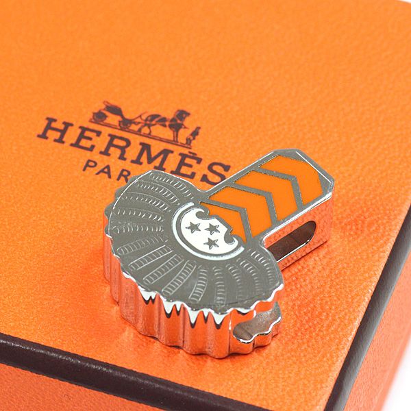 HERMES スカーフリング エポレット メタル ツイリー ガヴィロッシュ