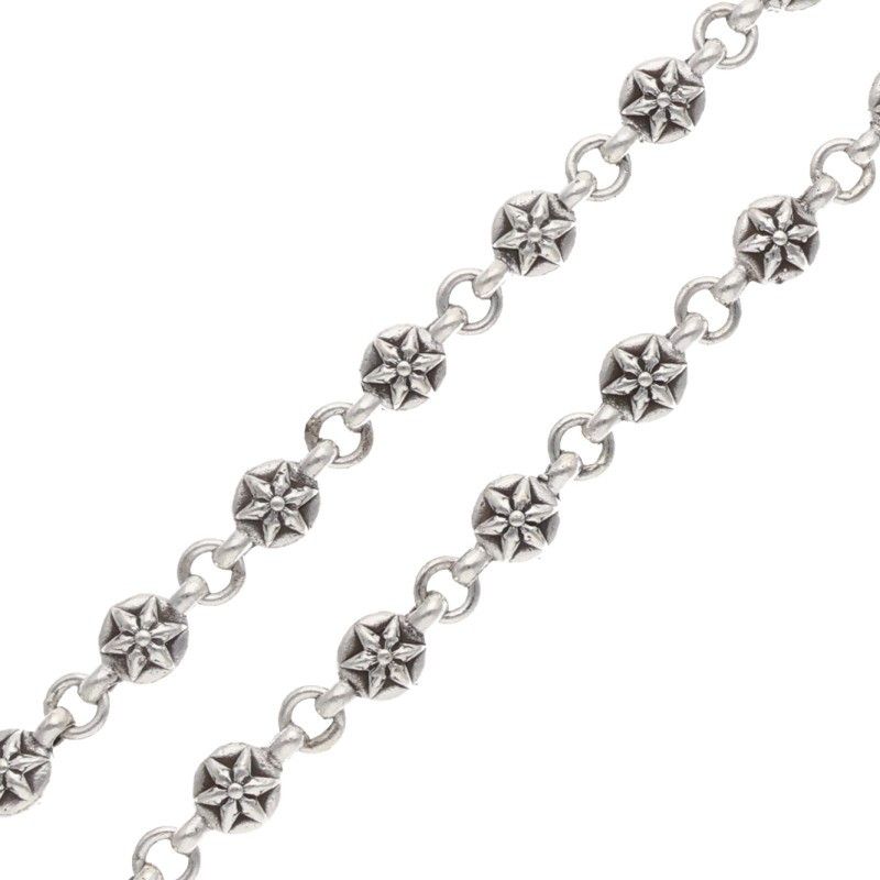 クロムハーツ 1BALL LONG-T/2クリップロング#1スターボール シルバー