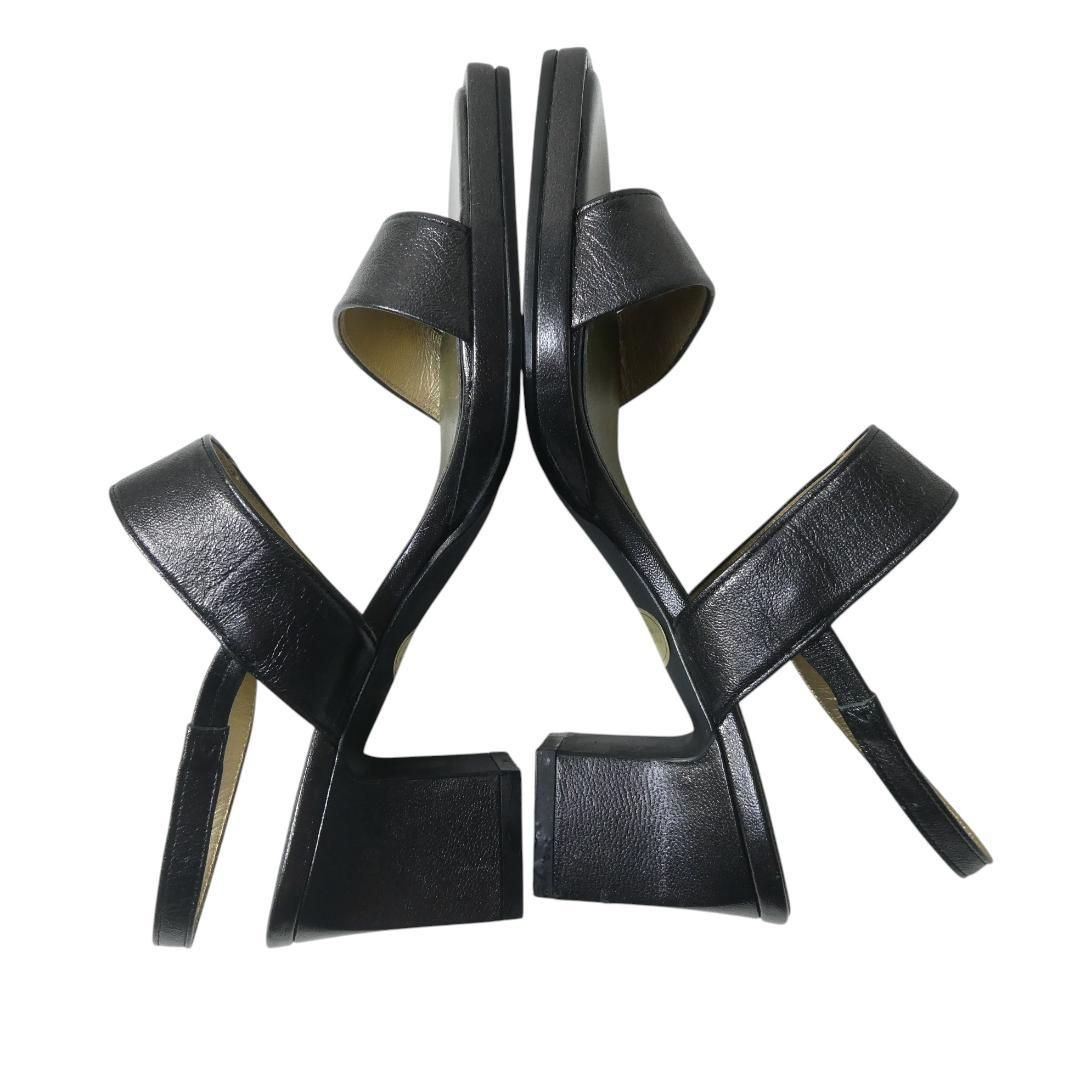 極美品 YVES SAINT LAURENT イヴサンローラン サイズ36 約23㎝ レザー