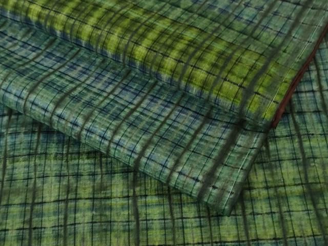 平和屋着物○極上 菅原工房 菅原結作 漢方染紬 逸品 未使用