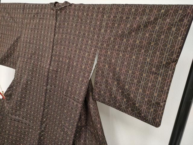 平和屋本店○極上 本場琉球 読谷山花織 紬地 手織 草木染 福地正美作