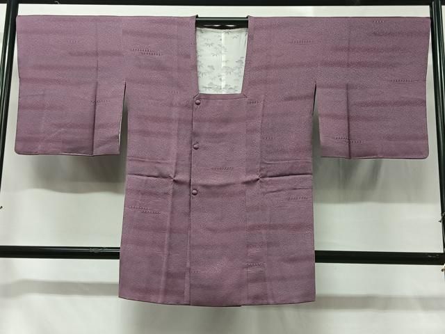 平和屋着物＃道行コート 霞文 ロング丈 高島屋扱い 正絹 逸品