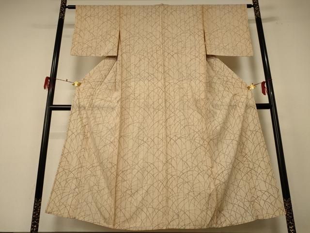 平和屋着物＊夏物 小紋 絽 草葉文 正絹 逸品 AABE9000jd - メルカリ