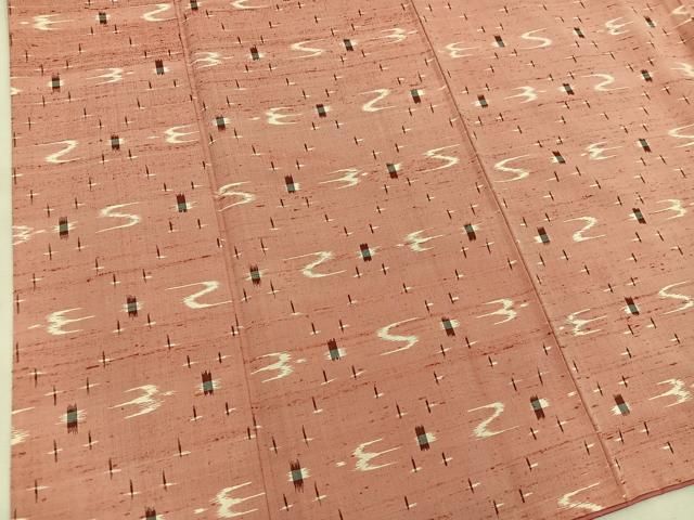 平和屋着物○上質な紬 本場琉球絣 正絹 逸品 BAAW3472mz - メルカリ