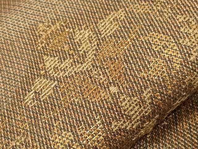 平和屋着物○ひなや工房 くむ・あむ・おる 伊豆蔵明彦 太鼓柄袋帯 刺繍