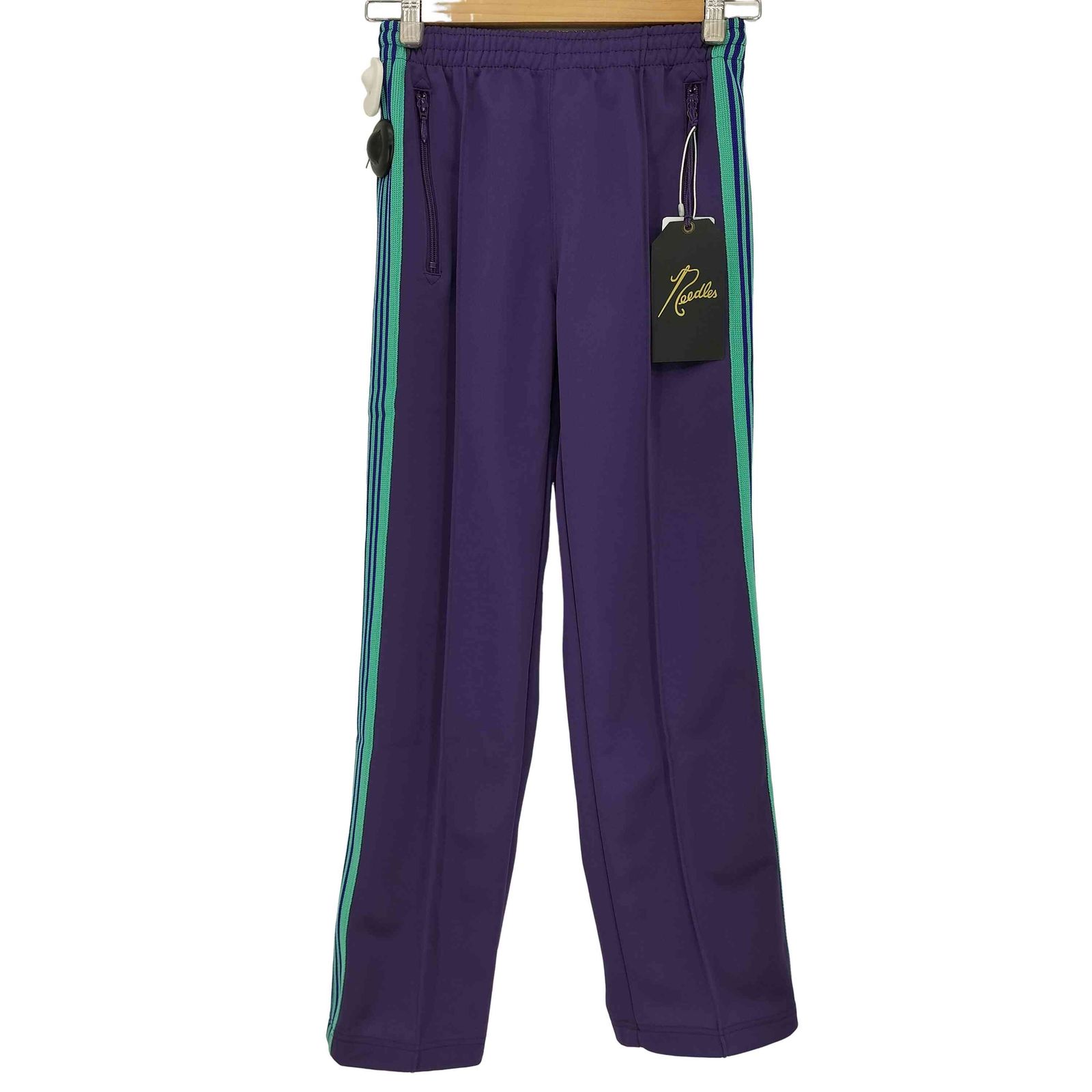 Needles(ニードルズ) 別注 Track Pant STRAIGHT トラック パンツ ストレート レディース JPN：1 【中古】【ブランド古着バズストア】 ニードルズ Needles 別注 Track Pant STRAIGHT トラック パンツ