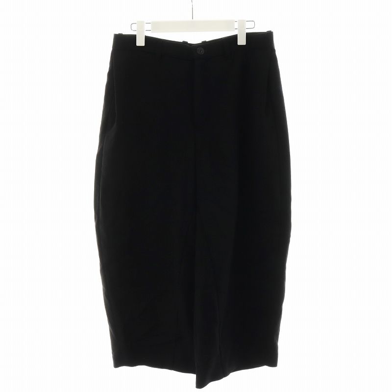 【中古】カナタ Ka na ta パンツ ジッパーフライ ウール 2 M 黒 ブラック /AN17 メンズ カナタ Ka na ta パンツ ジッパーフライ ウール 2 M 黒 ブラック /AN17