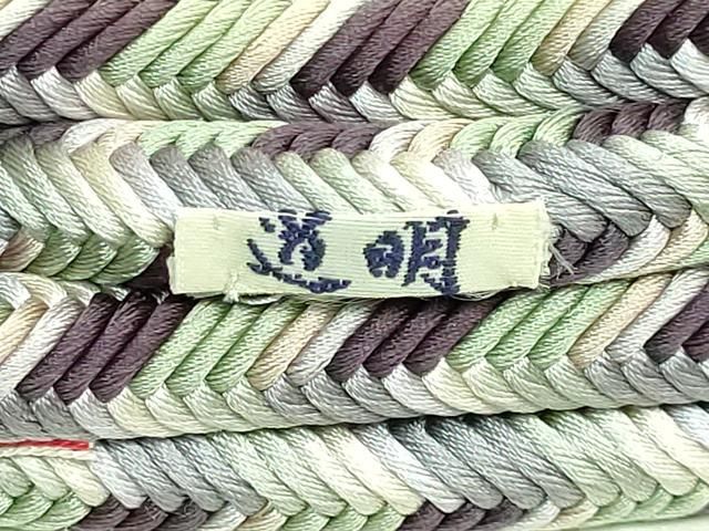 平和屋本店○極上 有職組紐道明 帯締め 奈良組 奈良坂 宮内庁御用 国立