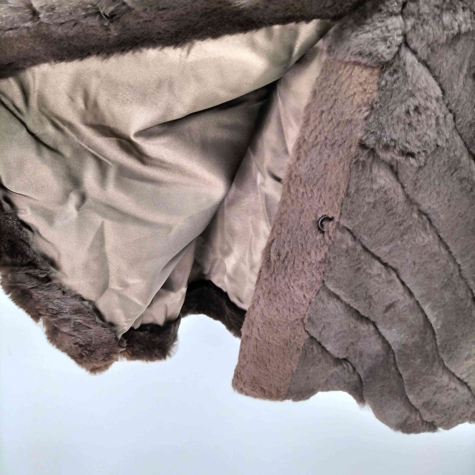 ユーズドフルギ USED古着 ファージャケット レディース 表記無 - メルカリ