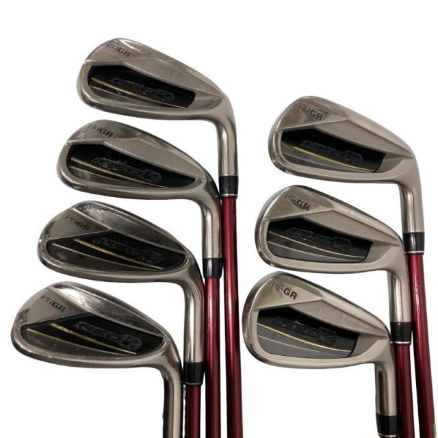 中古】 プロギア RED チタンフェース(2016) 7S アイアンセット IR RED