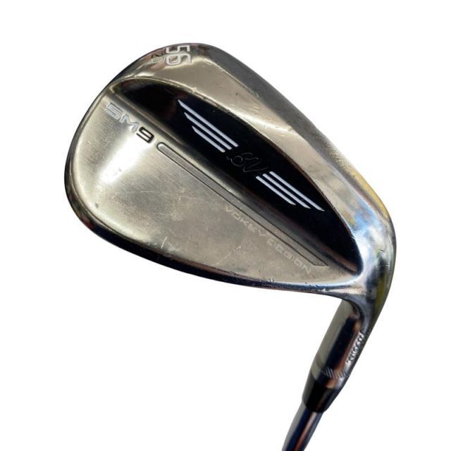 中古】 タイトリスト VOKEY SPIN MILLED SM9 ブラッシュドスチール 56