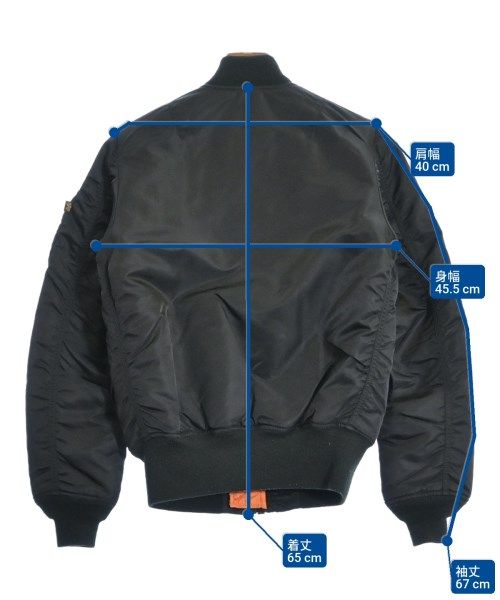 ALPHA ミリタリーブルゾン レディース 【古着】【中古】【送料無料