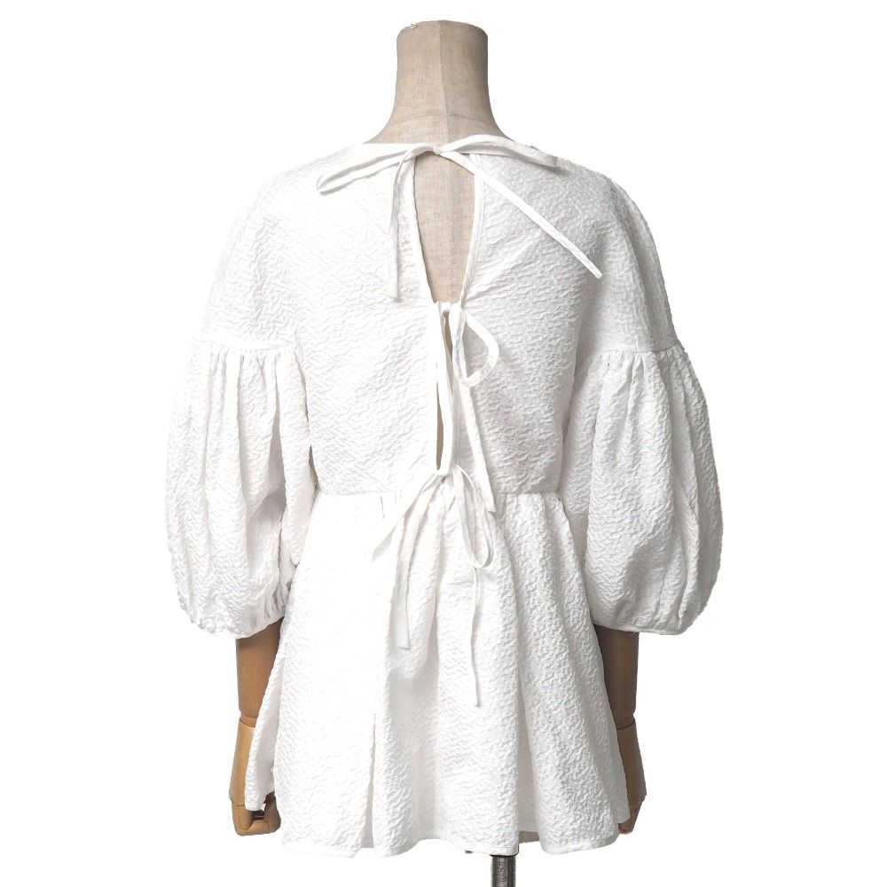 □美品□Cecilie Bahnsen セシリーバンセン ブラウス サイズUK6/US2