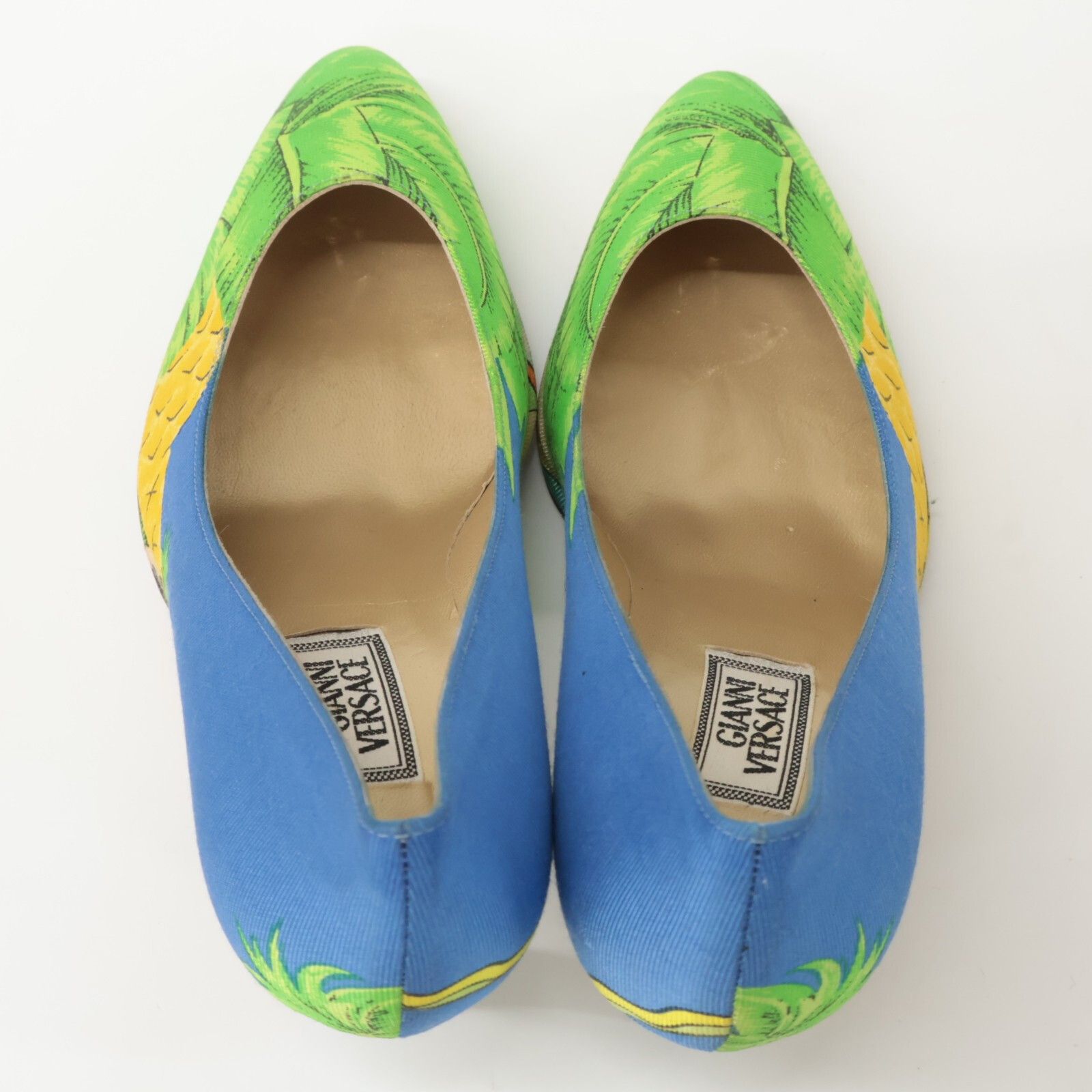 GIANNI VERSACE ジャンニ ヴェルサーチ 【新品同様】トロピカル柄