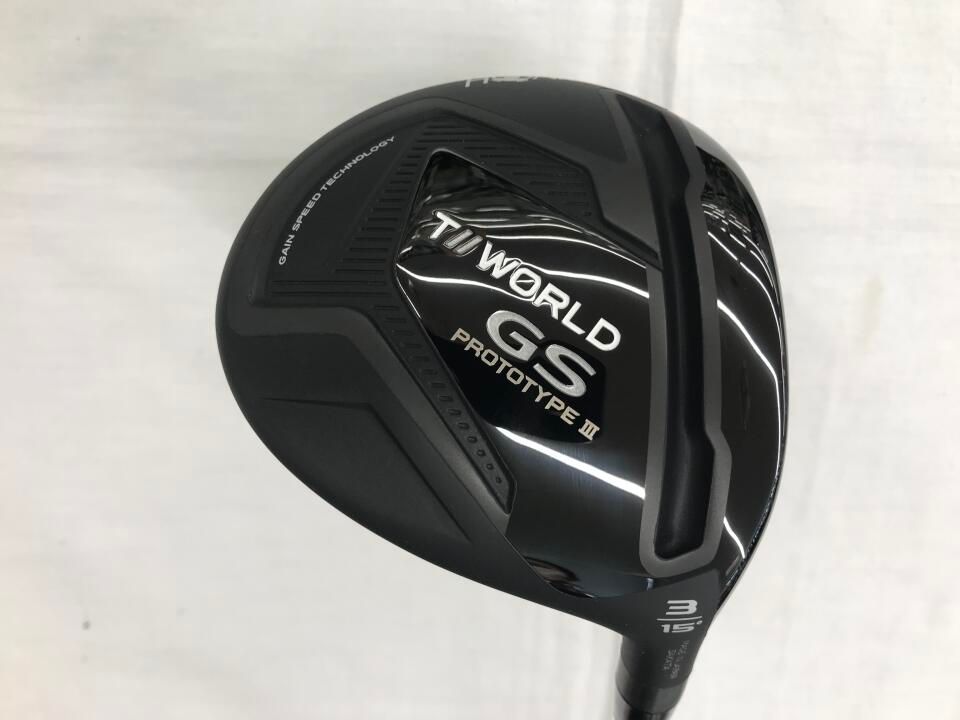 ホンマゴルフ TOUR WORLD GS PROTOTYPE 15度 VIZARD FZ-5 Sフレックス