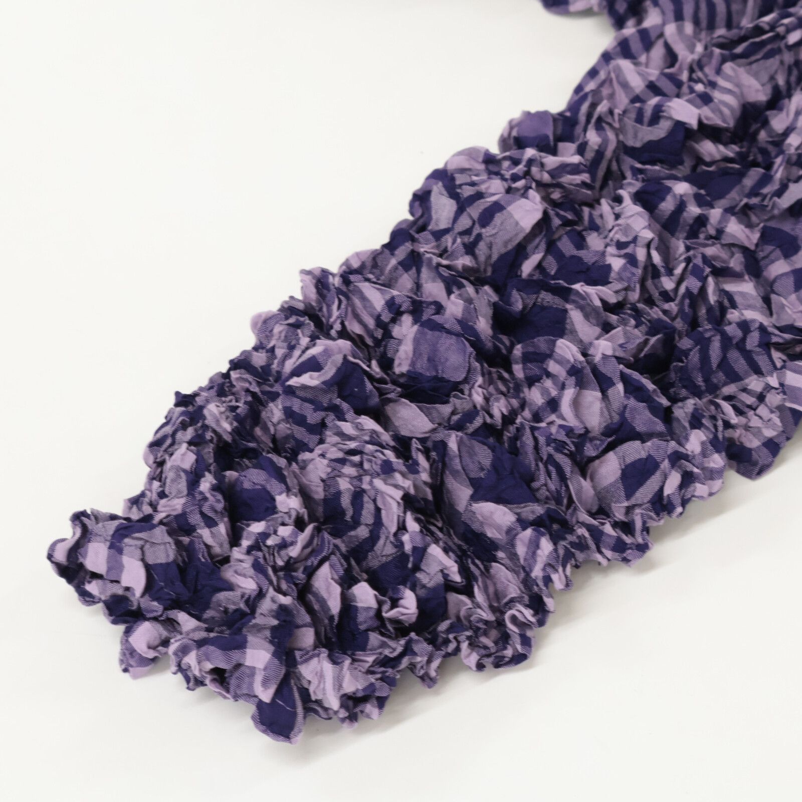 MeISSEYMIYAKE ミーイッセイミヤケ ﾊﾟｰﾌﾟﾙ MI14FJ542 ﾄｯﾌﾟｽ ー - メルカリ